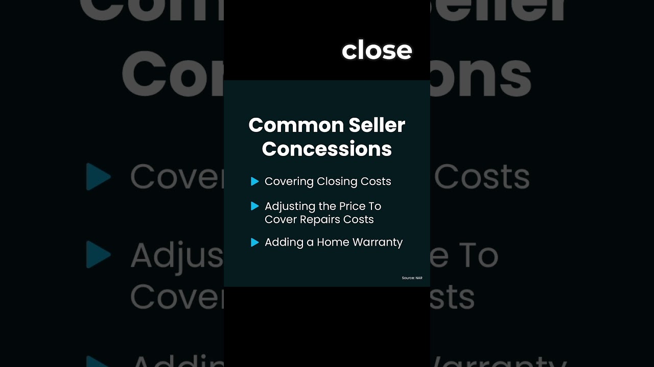 Seller Concessions: A Smart Strategy To Get Your House Sold - Very ...